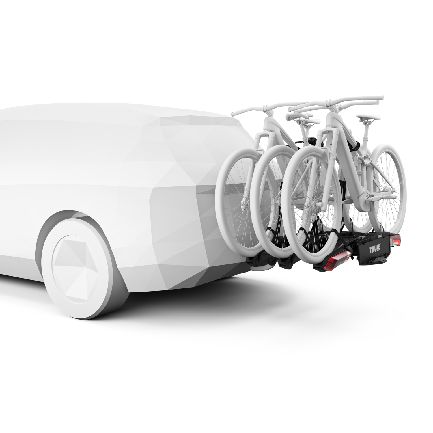 Thule THULE 979 Epos - faltbarer Heckträger für 3 Fahrräder E-Bikes ...